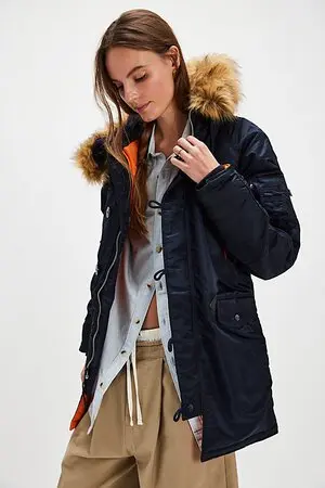 Alpha Industries Alpha Industries N-3B Parka Replica Blue