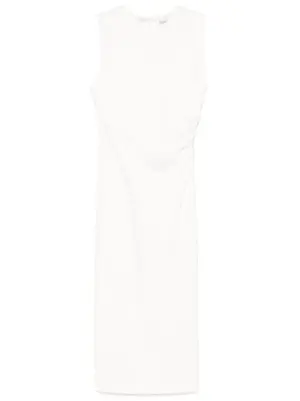 BLANCA VITA Ruched Maxi Dress