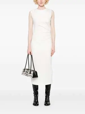BLANCA VITA Ruched Maxi Dress