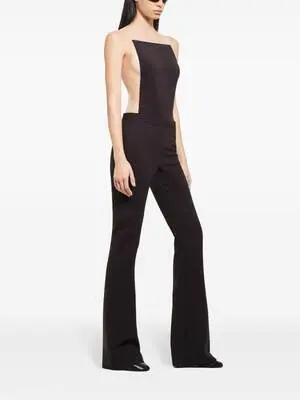 COURREGES Illusion Bodysuit - Brown