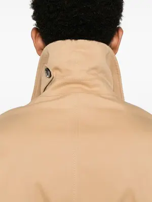 AMI Paris Belted Long Coat - Neutrals