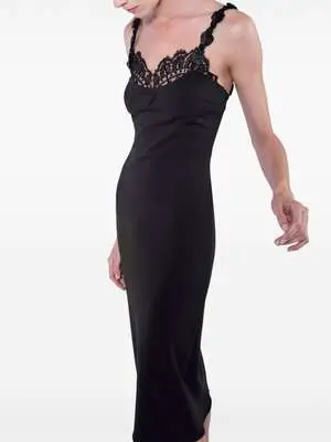 Prada Interlock Crêpe Midi Dress