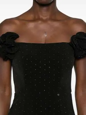 NISSA Embellished Maxi Dress