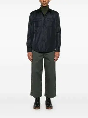 Aspesi Press-stud Shirt Jacket - Black