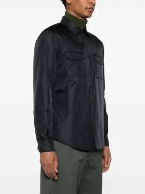 Aspesi Press-stud Shirt Jacket - Black