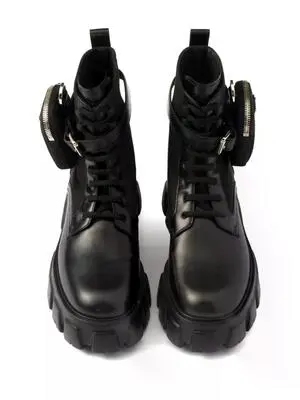 Prada Monolith Ankle Boots