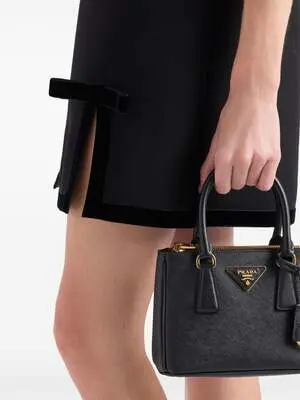 Prada Bow-detail Mini Dress