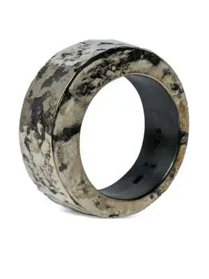 PARTS OF FOUR 10kt White Gold Crevice Ring