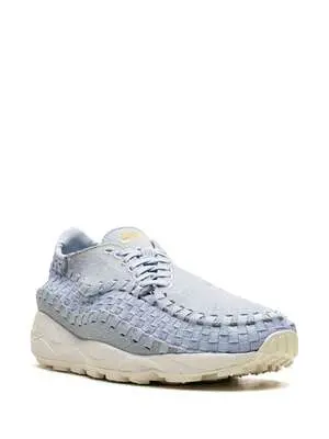 Nike Air Footscape Woven Denim Sneakers - Blue