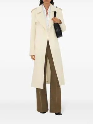 Burberry Cashmere Wrap Coat - Neutrals