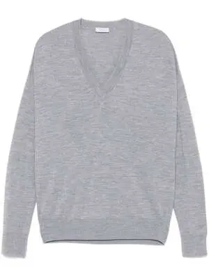 Peserico Lurex-detail Sweater - Grey