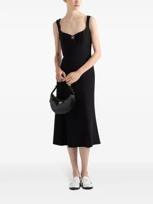 Prada Cady Midi Dress