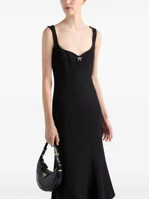 Prada Cady Midi Dress