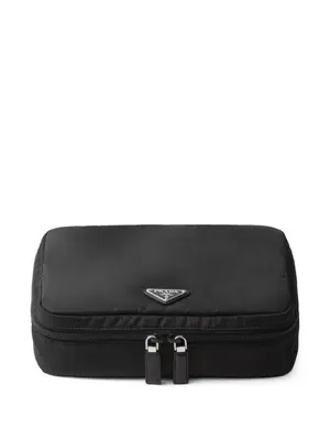 Prada Zip-up Travel Pouch - Black