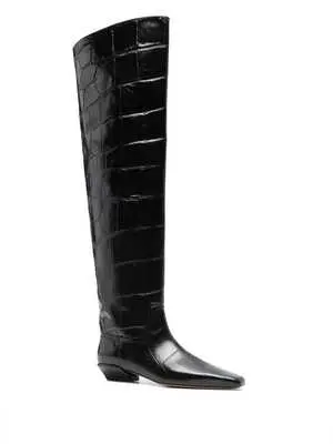 Paris Texas 35mm Bettina Boots - Black