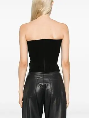 Peserico Lurex Strapless Top