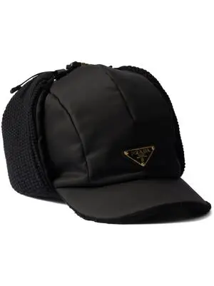 Prada Re-nylon Trapper Hat