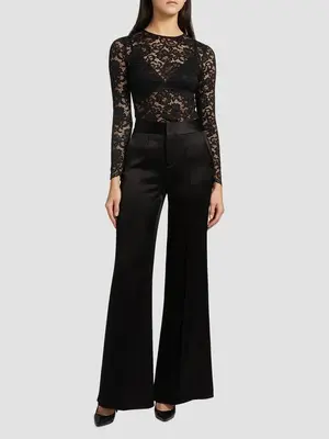 Alice + Olivia Delaina Lace Top