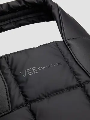 VEE COLLECTIVE Md Porter Tote Bag - Matte Black
