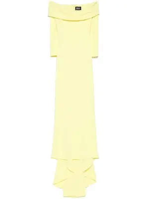 Solace London Lyla Gown - Yellow