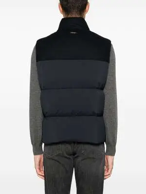 Peserico Sleeveless Down Gilet - Blue
