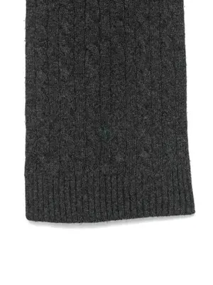Polo Ralph Lauren Cable-knit Scarf - Grey