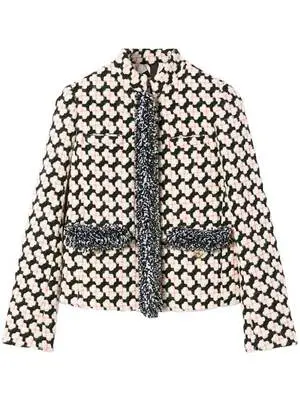 EMILIO PUCCI PUCCI Fringed Tweed Jacket