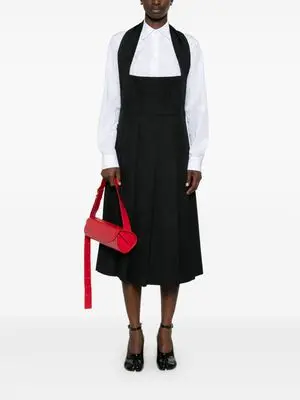 Comme Des Garçons Pleated Midi Dress