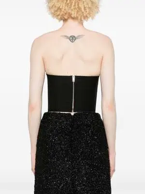 IOANA CIOLACU Corset Top - Black