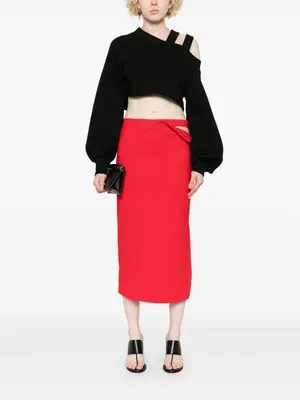 IOANA CIOLACU Off-shoulder Top - Black