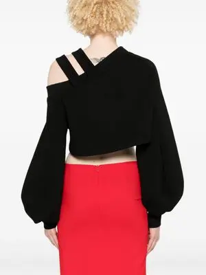 IOANA CIOLACU Off-shoulder Top - Black