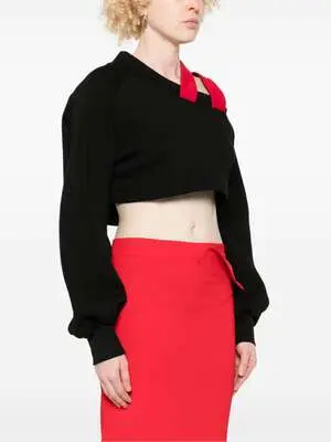 IOANA CIOLACU Off-shoulder Top - Black