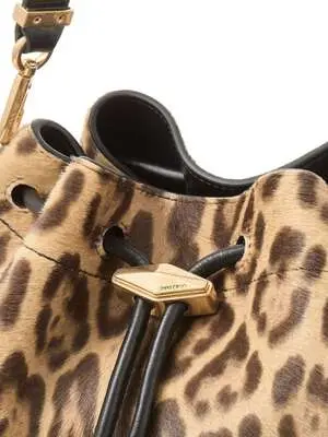 JIMMY CHOO Medium Cinch Bucket Bag