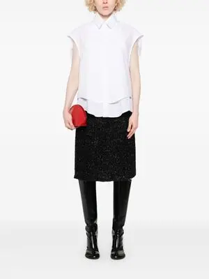 IOANA CIOLACU Layered Cotton Shirt
