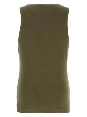 ENTIRE STUDIOS Ribbed Tank Top - Green