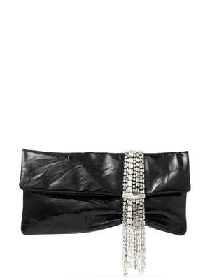 JIMMY CHOO Zandra Clutch - Black