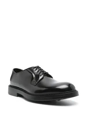DOUCAL'S Lace-up Leather Derby Shoes