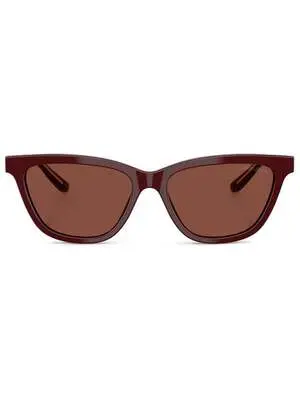 Giorgio Armani Rectangle-frame Sunglasses - Red