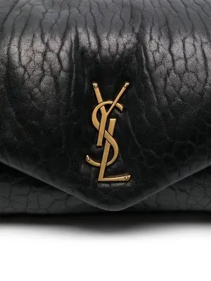 Saint Laurent Medium Calypso Shoulder Bag - Black