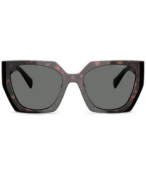 Prada Square-frame Sunglasses - Brown