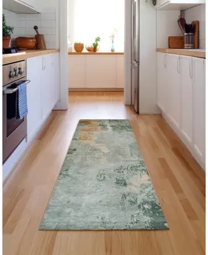 DALYN RUG COMPANY Dalyn Luxury Washable Bresca Bc1 Runner Area Rug, 2'3 X 7'6