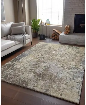 DALYN RUG COMPANY Dalyn Luxury Washable Bresca Bc6 Area Rug, 2'6 X 3'10 - Beige