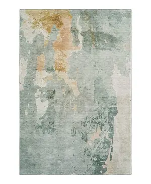 DALYN RUG COMPANY Dalyn Luxury Washable Bresca Bc1 Area Rug, 5' X 7'6 - Seafoam