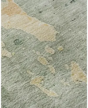 DALYN RUG COMPANY Dalyn Luxury Washable Bresca Bc1 Area Rug, 9' X 12 - Seafoam