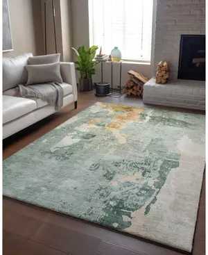 DALYN RUG COMPANY Dalyn Luxury Washable Bresca Bc1 Area Rug, 10' X 14