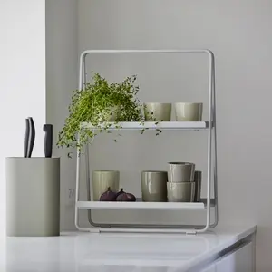 ZONE DENMARK Shelf Unit, Small - Soft Gray