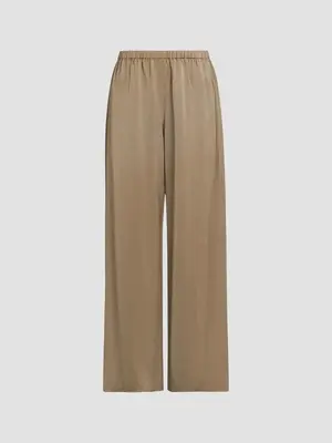 Jenni Kayne Demi Wide-leg Pull-on Pants Olio
