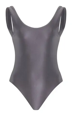 Jade Swim Contour One-piece Swimsuit - Grey