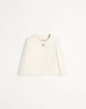 Valentino Garavani CREPE COUTURE JACKET Ivory