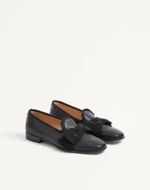 Valentino Garavani Bowow Leather Loafer